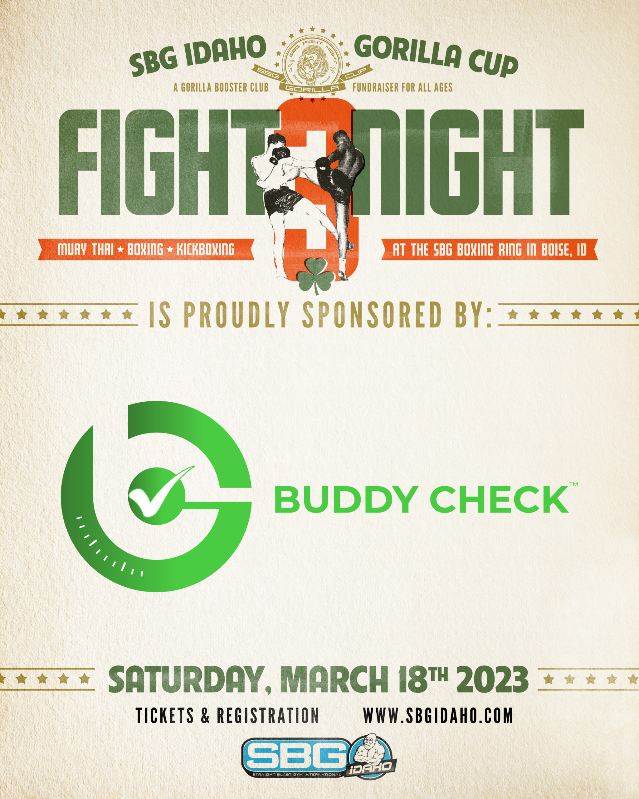 FIGHT NIGHT SPONSOR HIGHLIGHT – BUDDY CHECK SBG Idaho - BJJ & MMA Gym