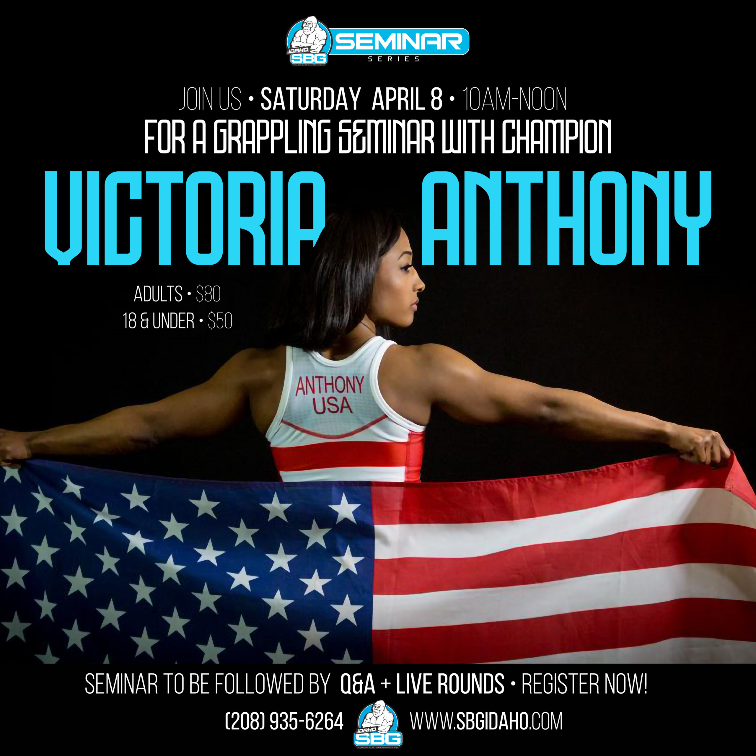 VICTORY ANTHONY SEMINAR - APRIL 8!!! SBG Idaho - BJJ & MMA Gym