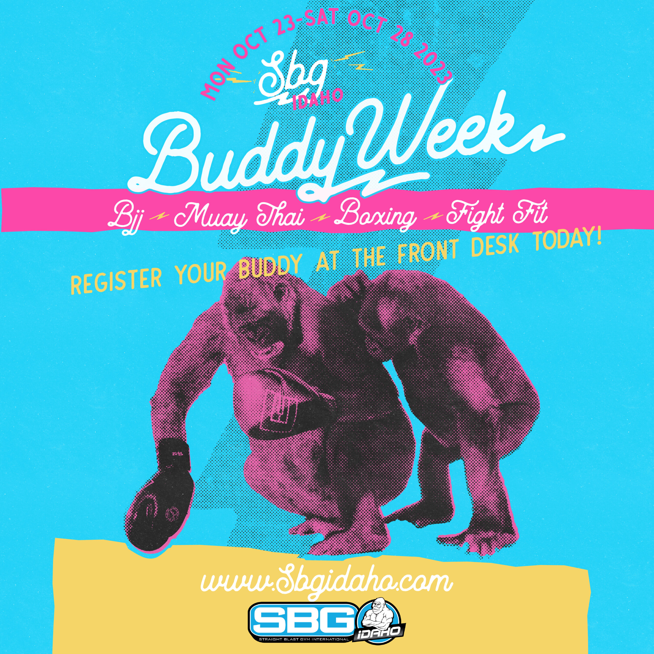 FALL BUDDY WEEK, OCT 23-28!!! SBG Idaho - BJJ & MMA Gym