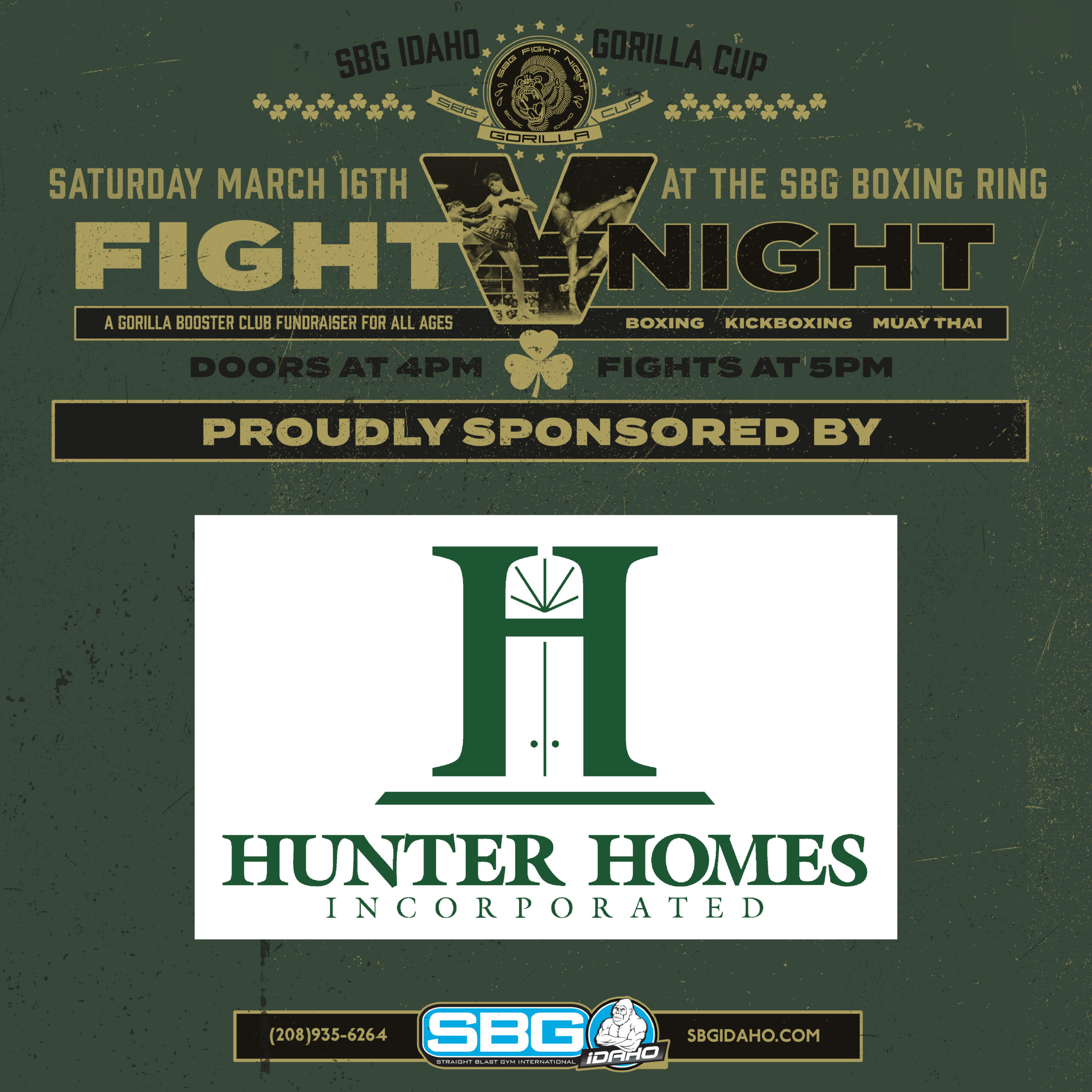 FIGHT NIGHT SPONSOR HIGHLIGHT - HUNTER HOMES SBG Idaho - BJJ & MMA Gym