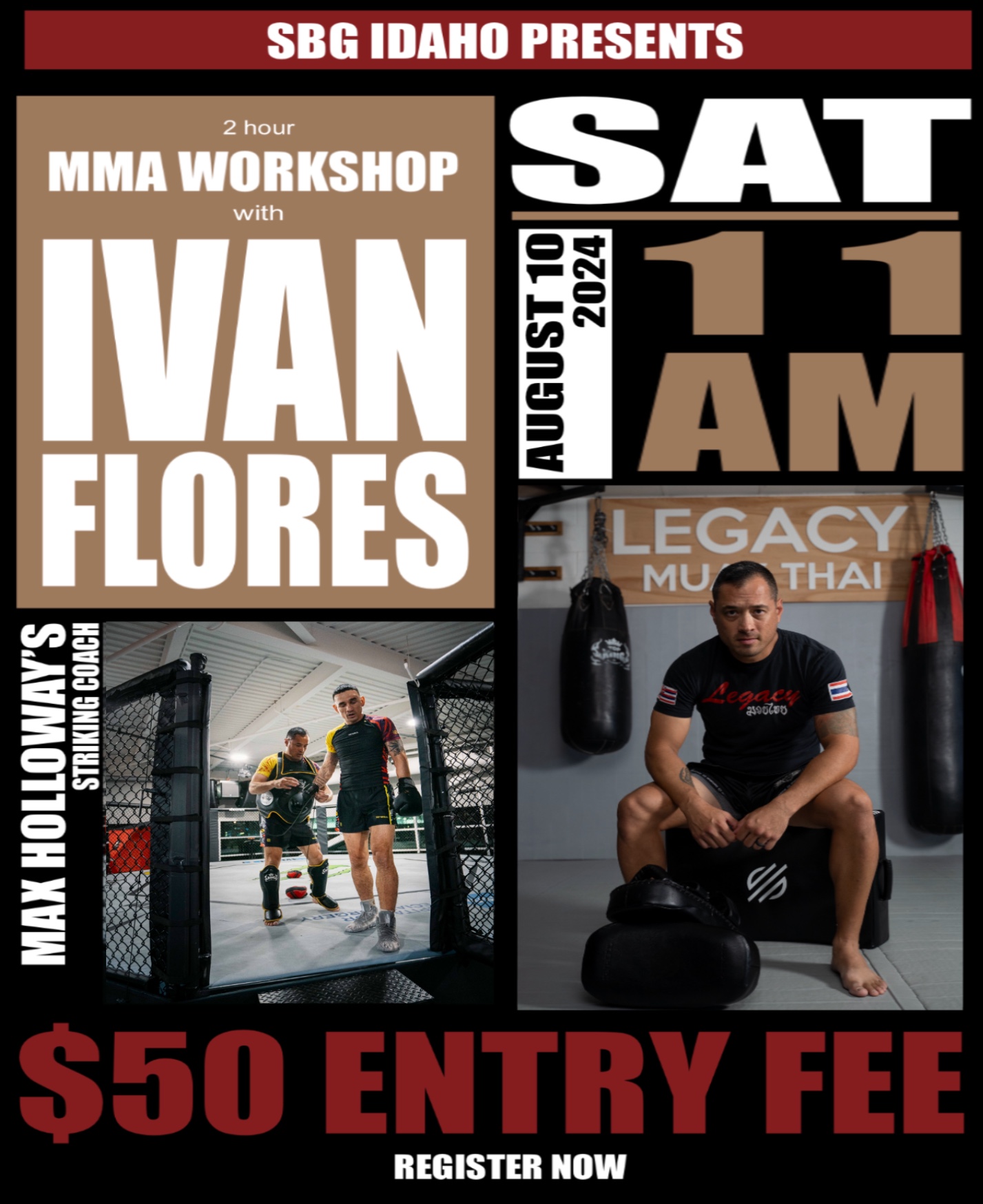 IVAN FLORES MMA WORKSHOP! SBG Idaho - BJJ & MMA Gym