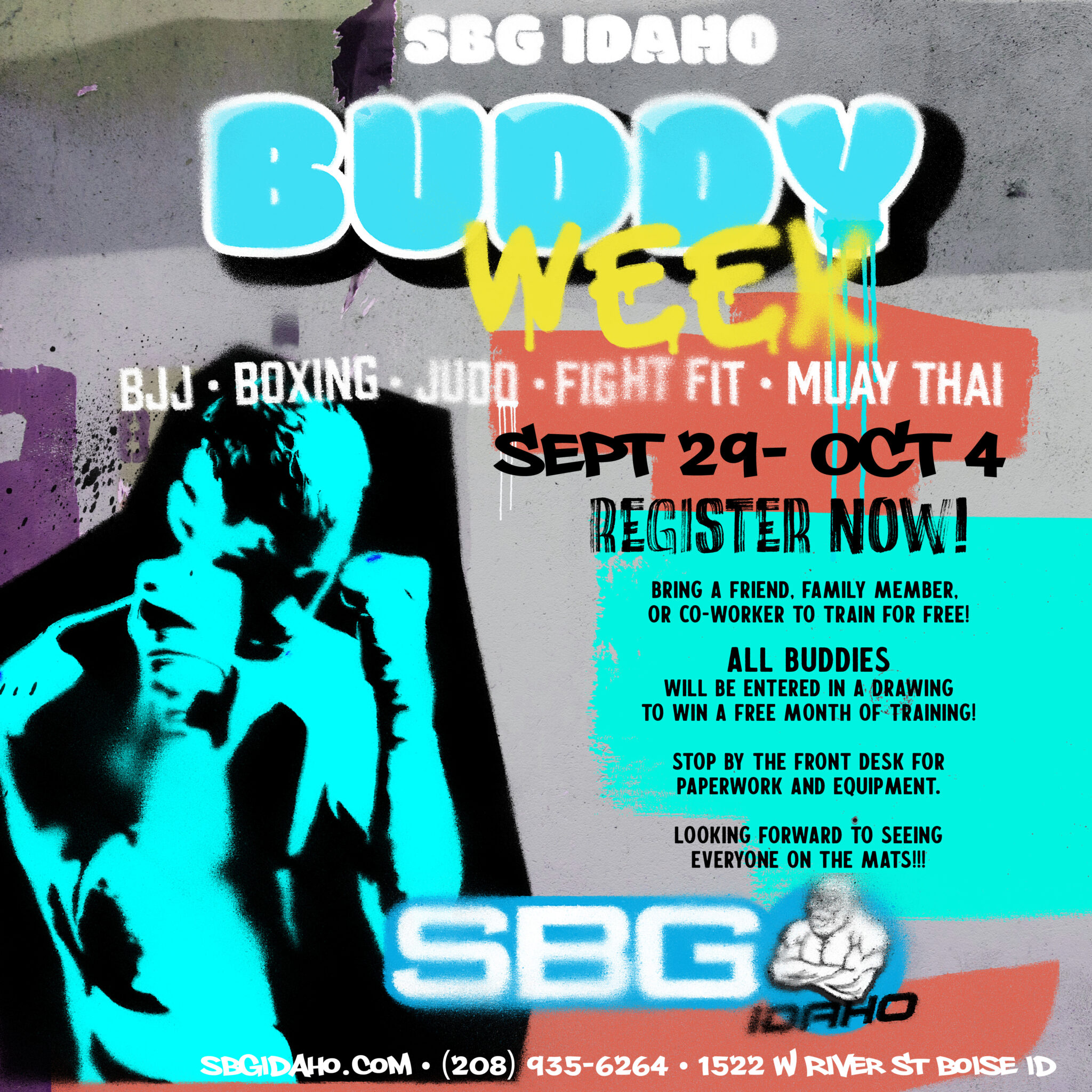 FALL BUDDY WEEK!!! SBG Idaho - BJJ & MMA Gym